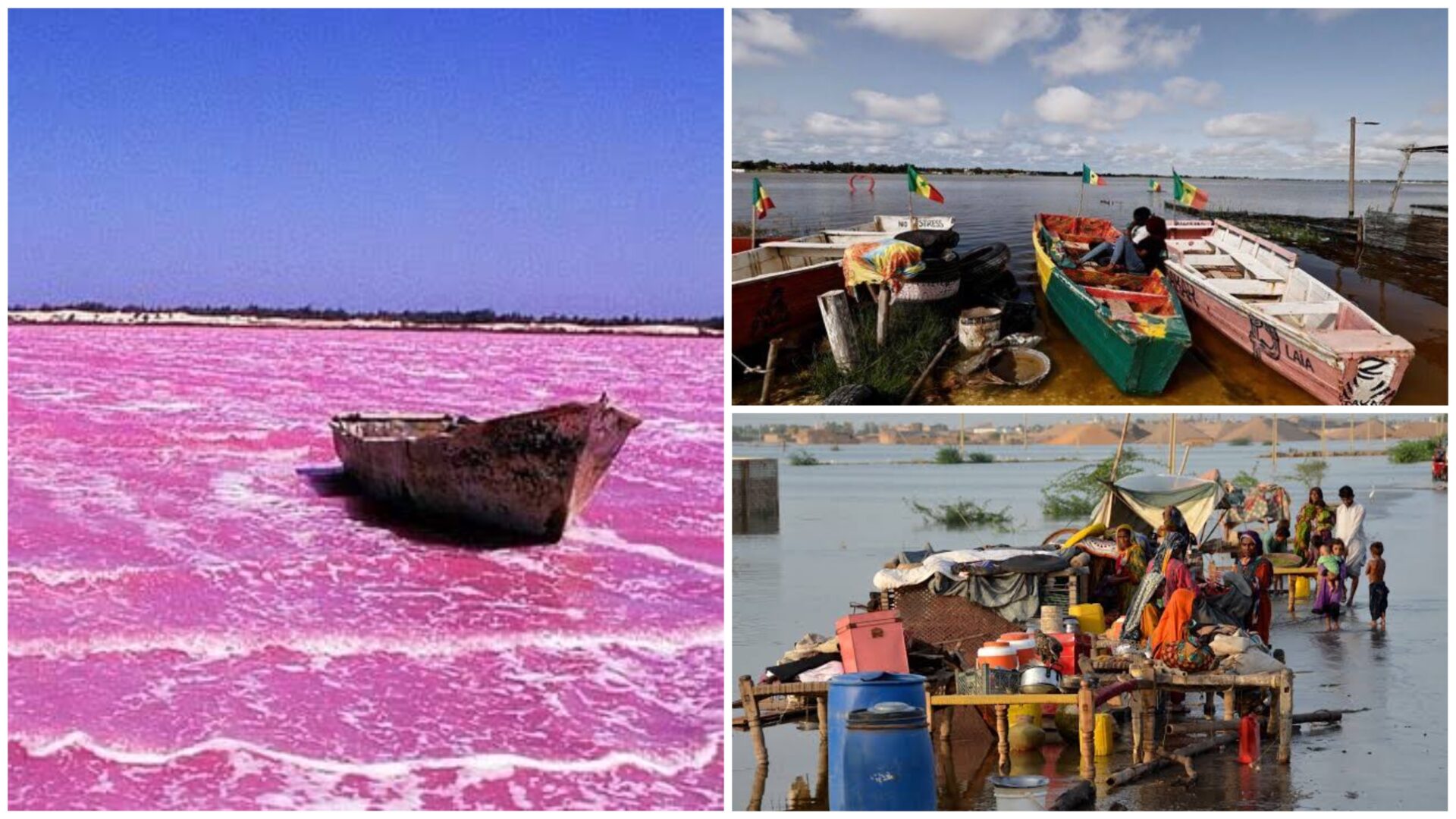 Senegal’s Pink Lake Threatened By Flood After Heavy Rains | I Love Africa
